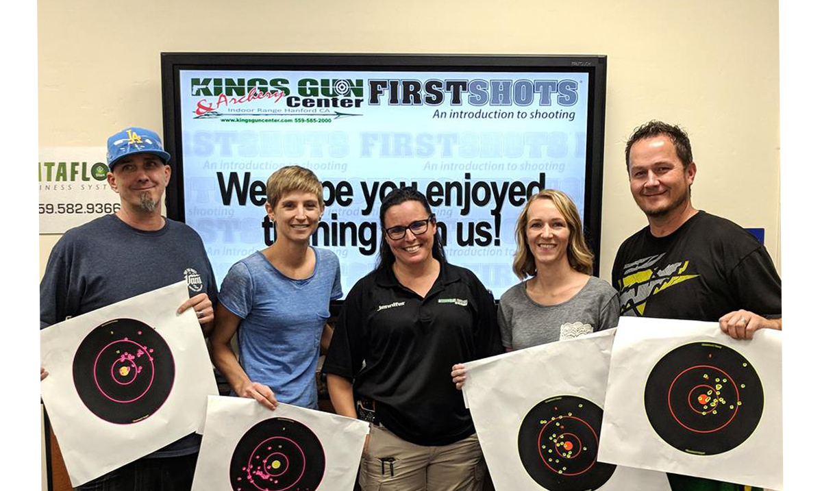 First Shots Complete Kings Gun Center’s Training • NSSF